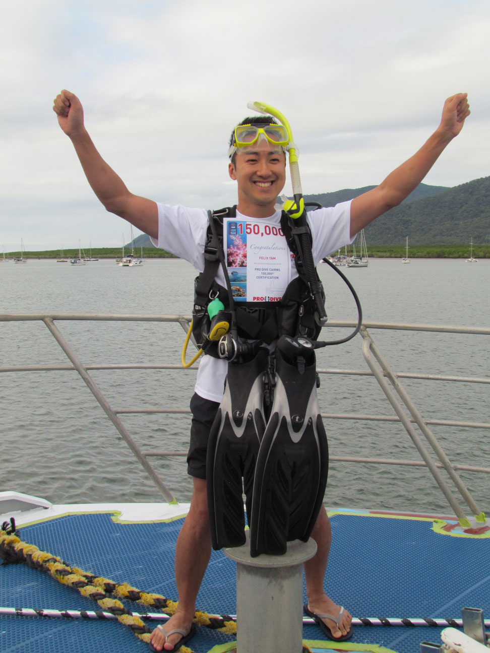 Pro Dive Cairns Achieves an Australian First « Quicksilver Group News